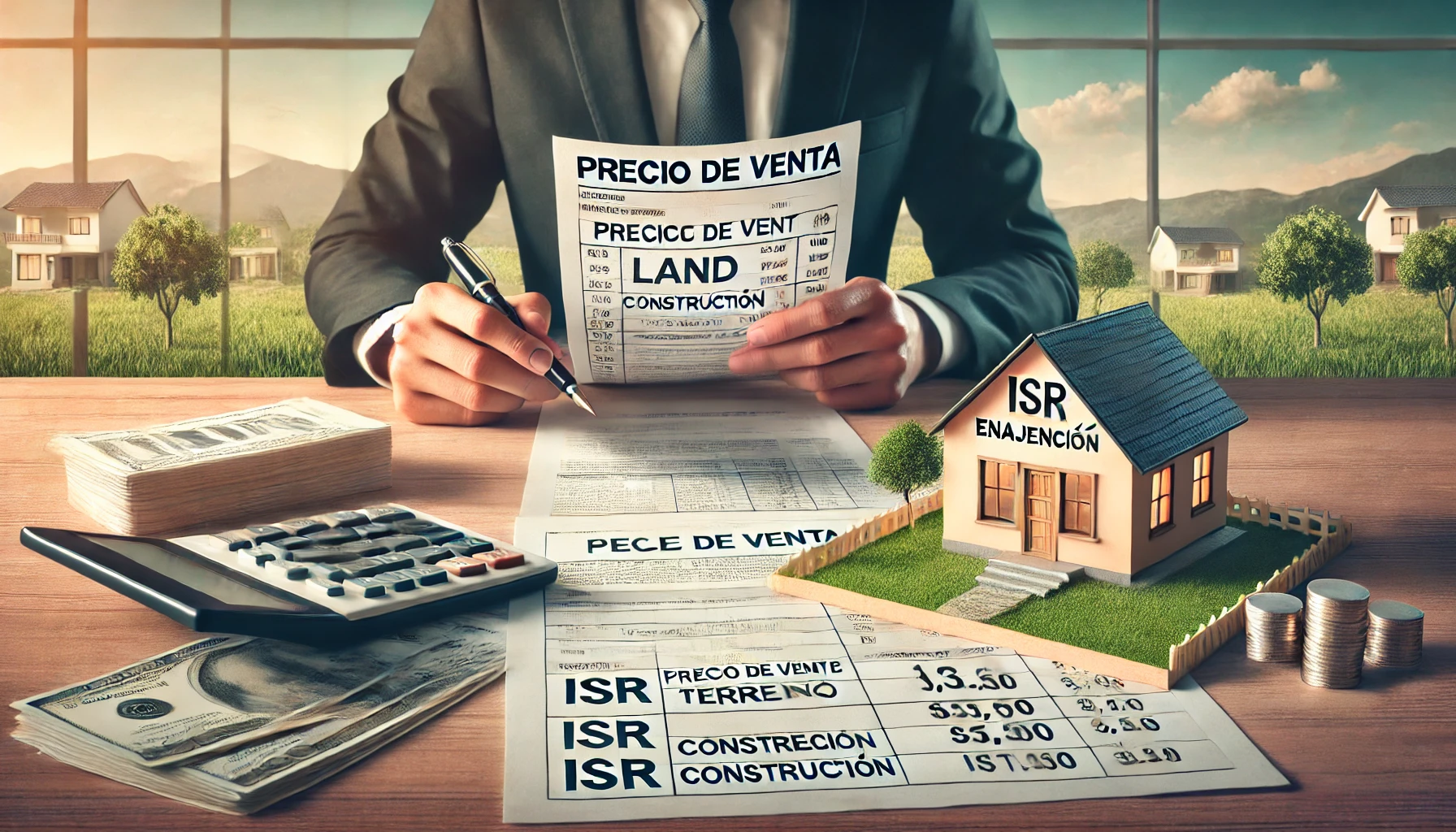 Separar Precio de Venta, ISR Enajenación | Terreno y Construcción ...